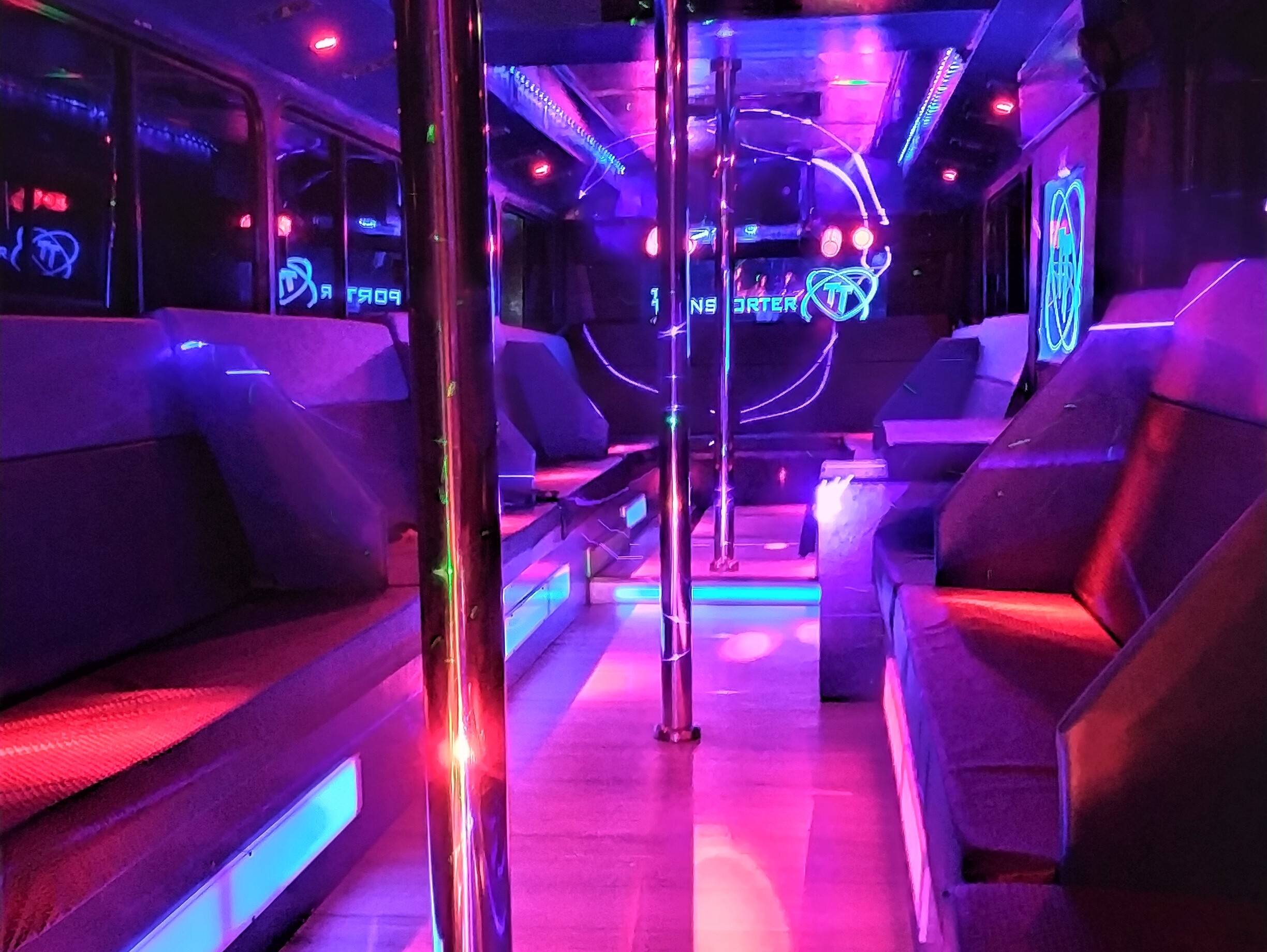 Music Festival Transfer Party Bus – The Transporter